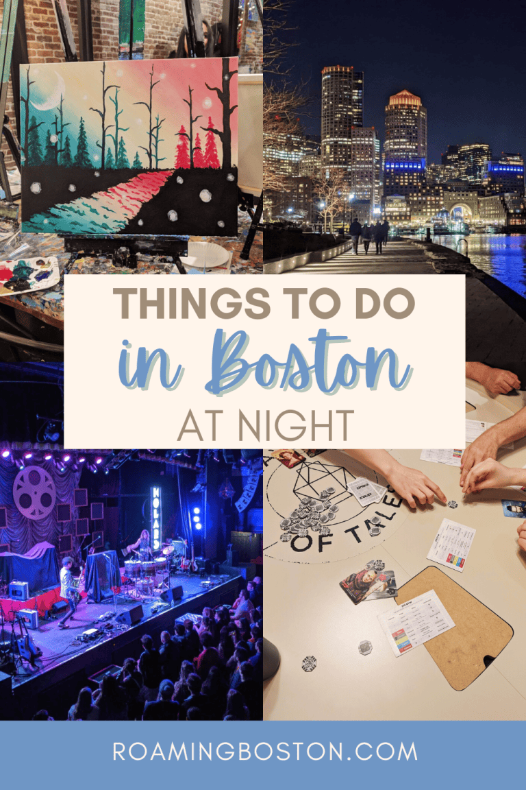 25 Things to Do in Boston at Night—Local’s Guide | Roaming Boston